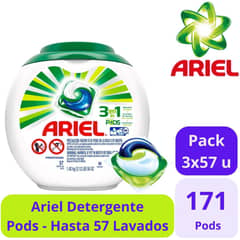 Detergentes ariel | falabella.com