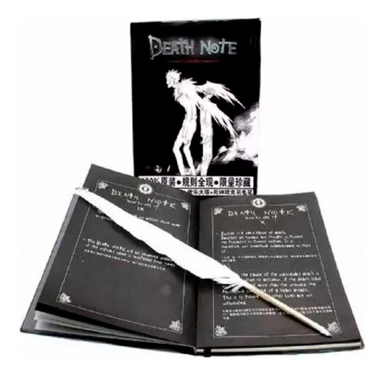 GENERICO - LIBRETA DEATH NOTE CON PLUMA | Ofertitas