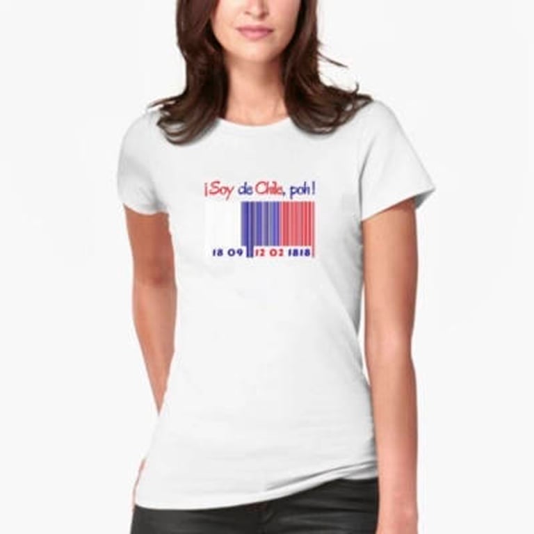 GENERICO - Polera Soy De Chile Poh Fiestas Patrias Orgullo Chile Mujer ...