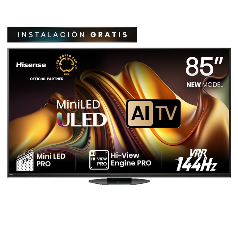 HISENSE - Mini LED Smart TV 85" U8N 4K Ultra HD Google TV | Ofertitas