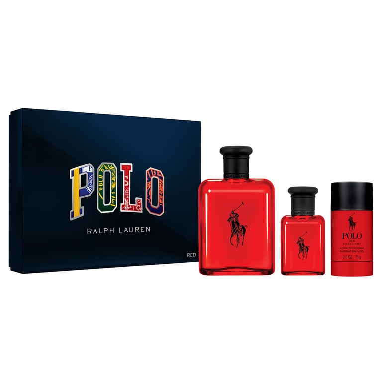 RALPH LAUREN - Set Perfume Hombre Polo Red EDT 125ml + 40ml ...
