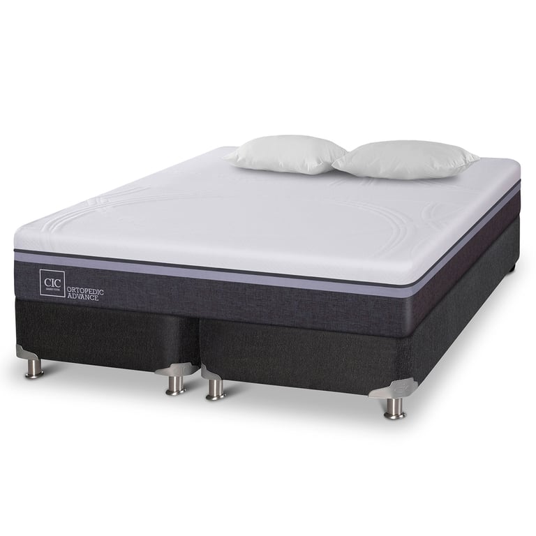 CIC - Box Spring Ortop Adva 2 Plazas | Ofertitas