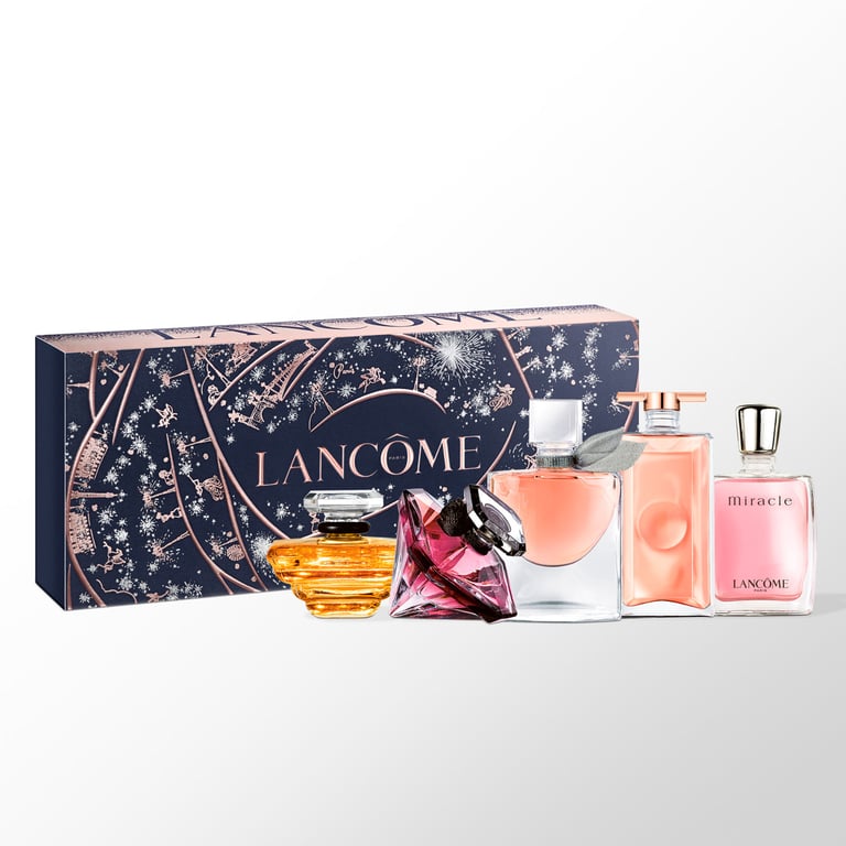 LANCÔME - SET PERFUME LANCÔME MINIATURA 4ML + 7,5ML + 5ML + 5ML + 5ML ...