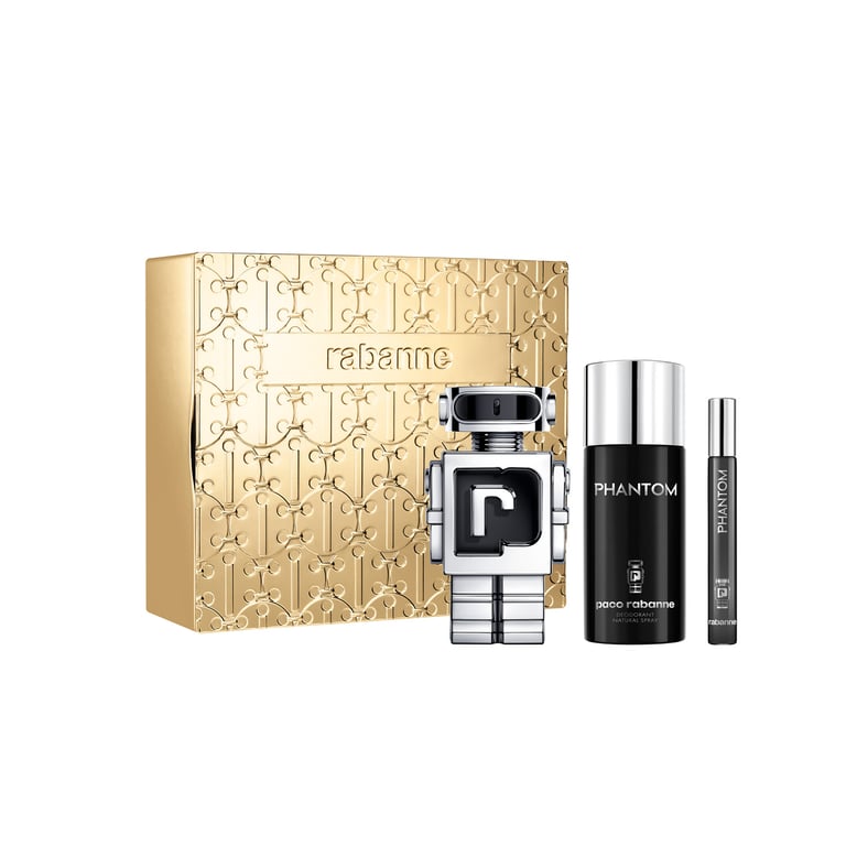 RABANNE - Set Perfume Hombre Phantom Edt 100 ml + 10 ml + Desodorante ...
