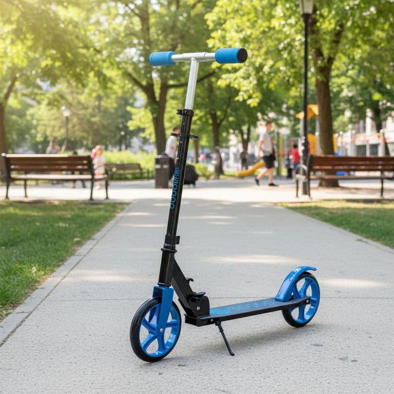 SCOOP - Scooter Llanta Grande Black/Blue | Ofertitas