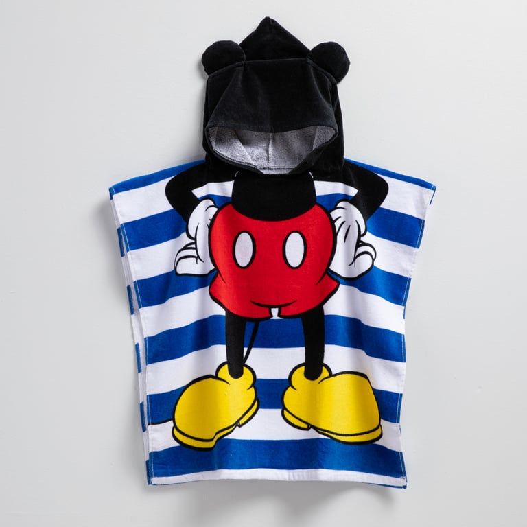 DISNEY - Poncho Toalla Infantil Mickey | Ofertitas