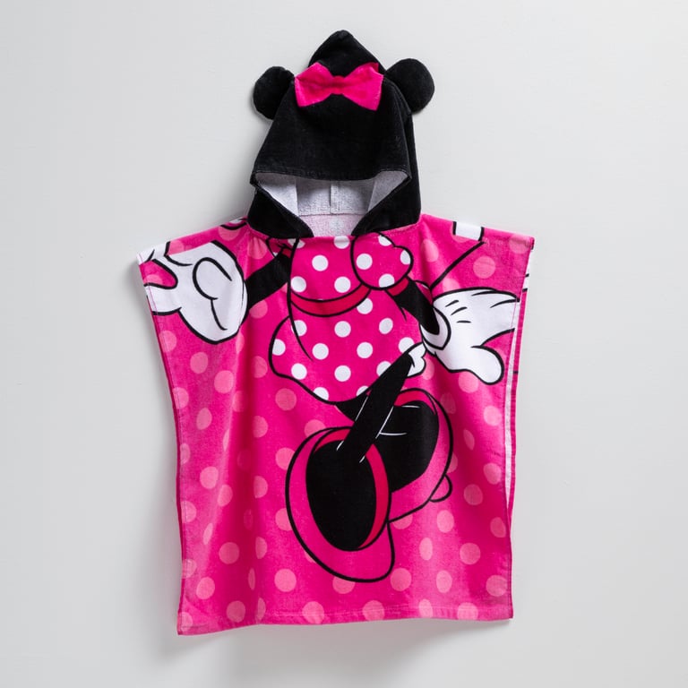 DISNEY - Poncho Toalla Infantil Minnie | Ofertitas