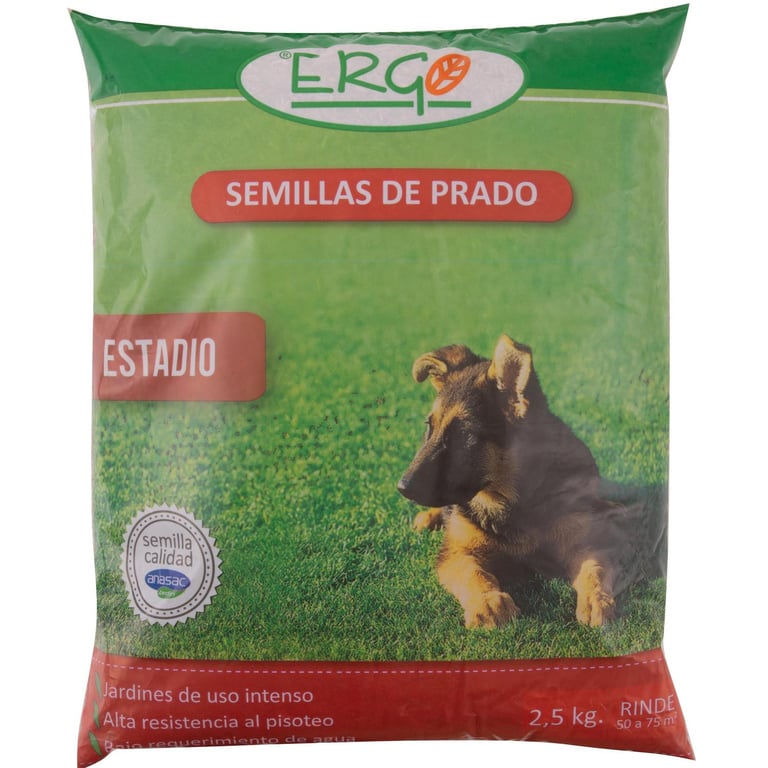 ERGO - Semilla de Pasto Estadio 2,5 kg Bolsa | Ofertitas
