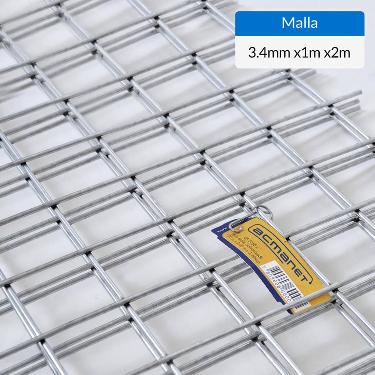 ACMANET - Malla RG 5050 galvanizada 1 x 2 m | Ofertitas