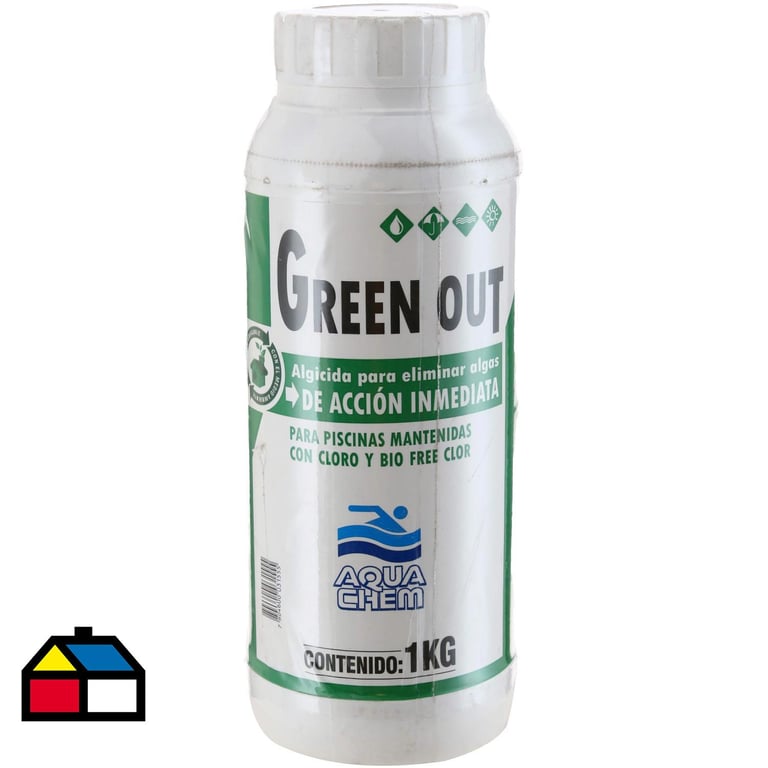 AQUACHEM - Green out algicida 1 kg | Ofertitas
