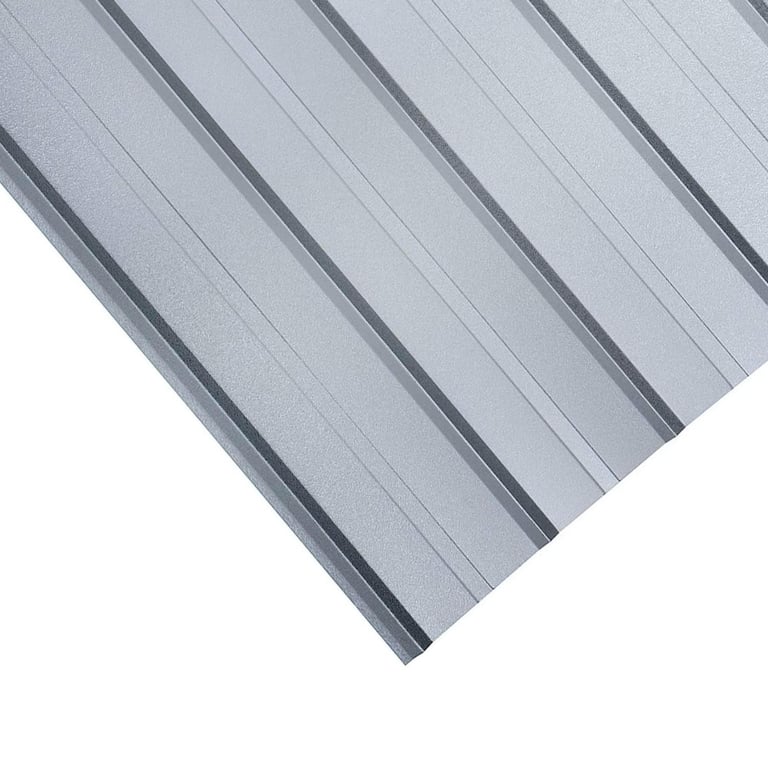 BOLKOW - Plancha Zinc 5V 0.35 mm 89.5x250 cm Gris | Ofertitas