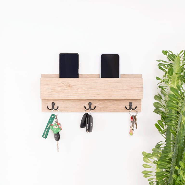 TUHOME - Perchero Kenia MDP Rovere | Ofertitas