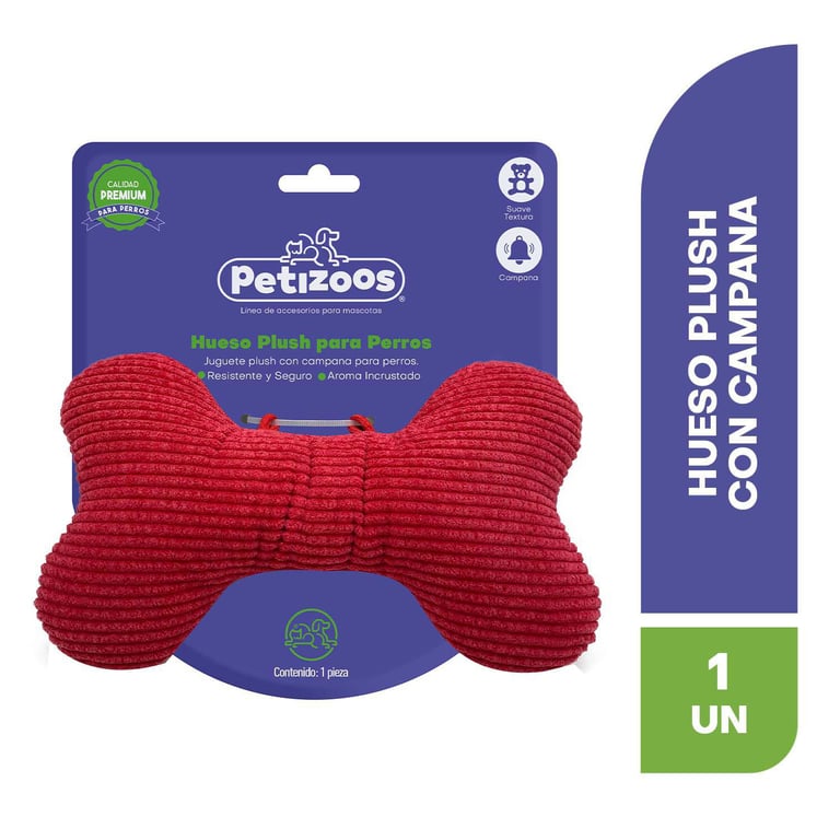 PETIZOOS - Hueso plush suave para perros | Ofertitas