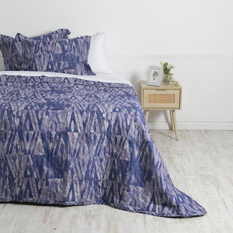 MASHINI - Quilt Prisma Multicolor King | Ofertitas