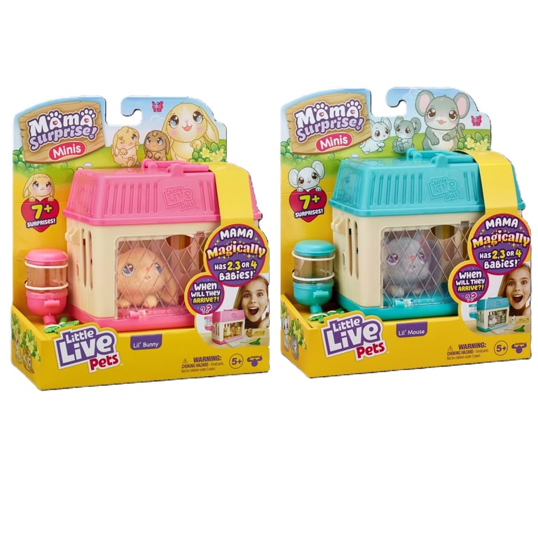 LITTLE LIVE PETS - Mamma Sorpresa Set Juego Mini Surtido | Ofertitas